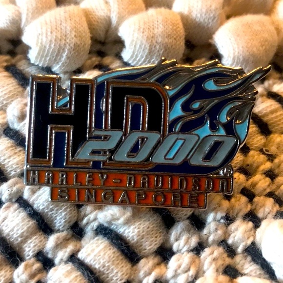 Harley-Davidson | Accessories | Harleydavidson Singapore Pin | Poshmark